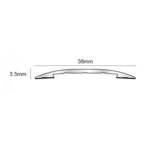 38mm Self Adhesive Euro Cover Strip Wood Vinyl Tile Door Bar Threshold ...