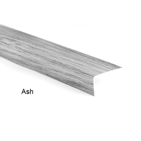 Plastic PVC Corner 90° Angle Wall Guard Edge Protector Wood Effect ...