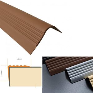 Bullnose Self Adhesive Stair Nosing Rubber Angle Step Edge - Floor ...