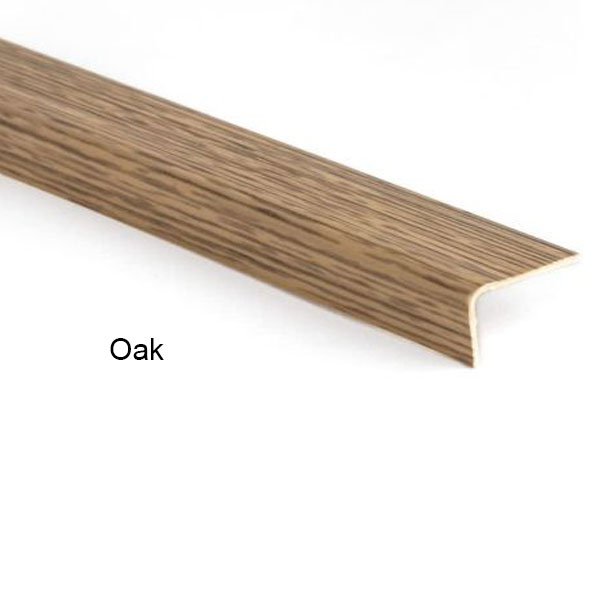 Plastic PVC Corner 90° Angle Wall Guard Edge Protector Wood Effect ...