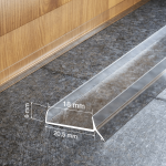 Pvc Kitchen Plinth Sealing Strip - Floor Safety Store