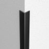 Black Plastic PVC Corner 90 Degree Angle Trim - Floor Safety Store