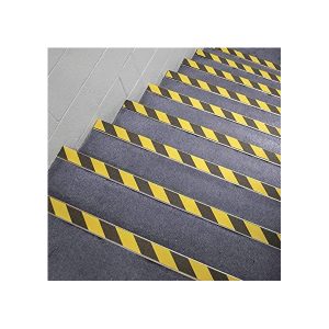 Hazard Tape Black and Yellow Warning Safety Tape, Caution Tape Roll ...